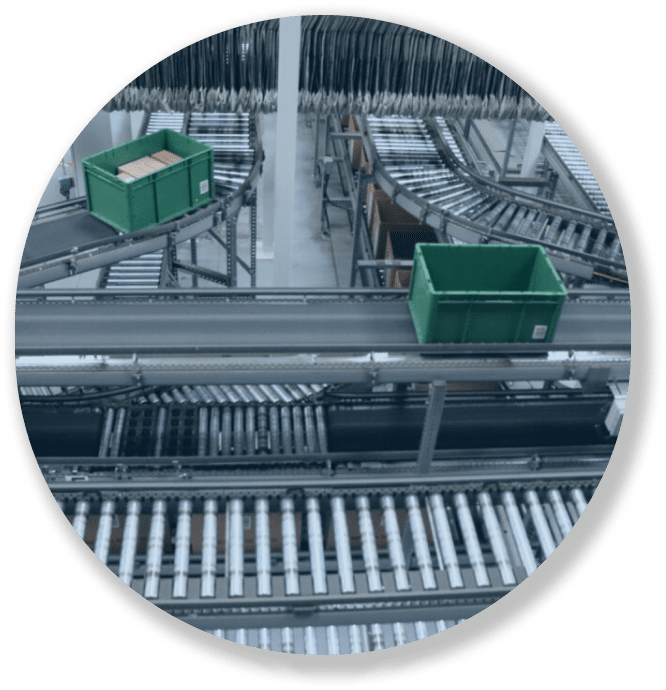 Case Conveyance & Sortation | Material Handling Systems | DMW&H